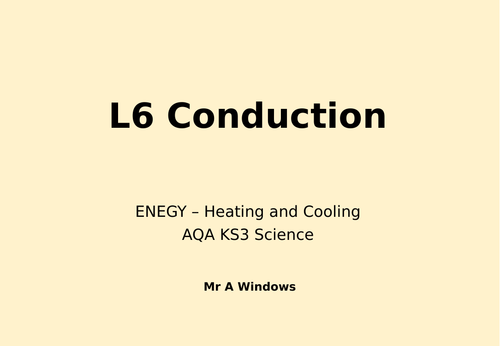 KS3 Heat Transfers | Teaching Resources