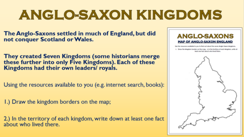 Introduction to the Anglo-Saxons - Double Lesson! | Teaching Resources