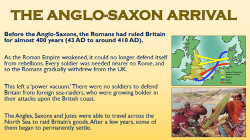 Introduction to the Anglo-Saxons - Double Lesson! | Teaching Resources