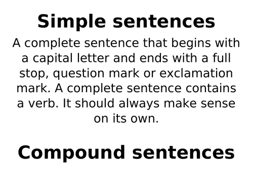 Full set of SPAG / writing features description / posters for classroom ...