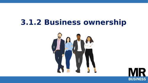 Business Ownership - with activity worksheet | Teaching Resources