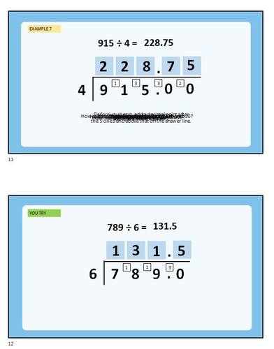 The Ultimate Maths Lesson Pack-Short Divison | Teaching Resources