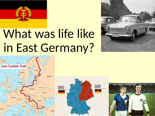 Life in the DDR / East Germany | Teaching Resources