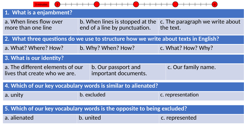 4 week Identity Poetry unit - year 7 | Teaching Resources