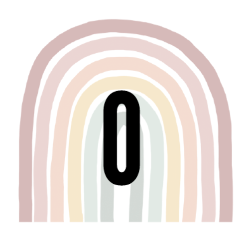 Counting in 10s Boho Rainbow Flashcards | Teaching Resources