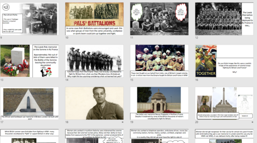 World War I Recruitment and Propaganda | Teaching Resources