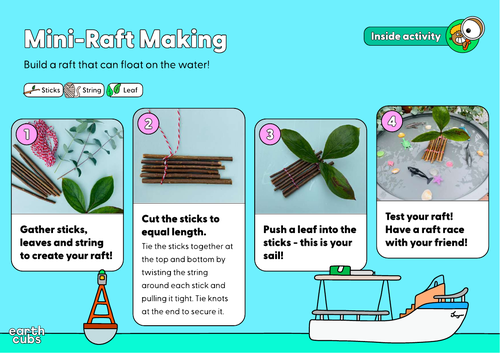 Activity - Mini Raft Making | Teaching Resources