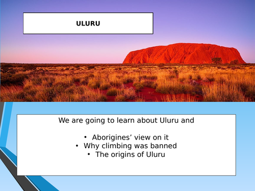 Uluru, Aborigines, Australia Day, Australia Cultural lessons (PPT ...