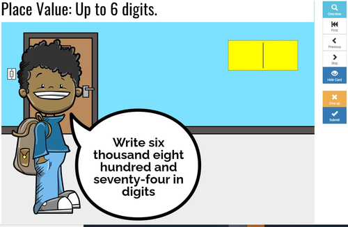 BOOM CARDS-Place Value Number up to 6 digits | Teaching Resources