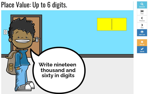 BOOM CARDS-Place Value Number up to 6 digits | Teaching Resources