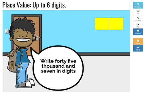 BOOM CARDS-Place Value Number up to 6 digits | Teaching Resources