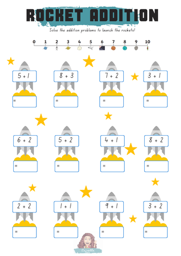 Addition Rockets | Teaching Resources