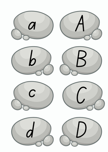 Alphabet Pebbles | Teaching Resources