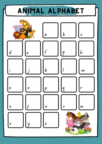 Animal Alphabet | Teaching Resources
