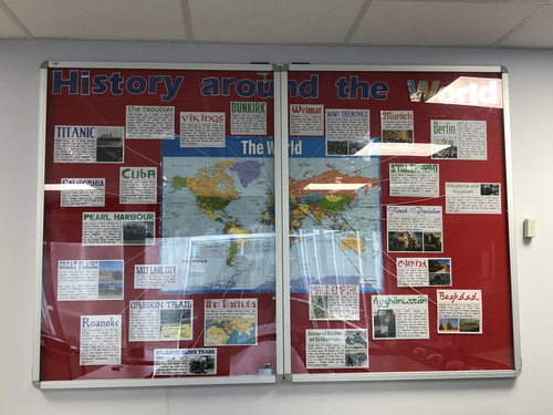 History around the world DISPLAY | Teaching Resources