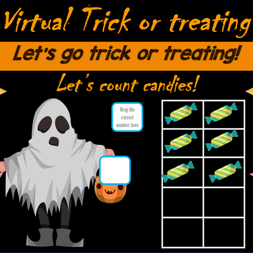 Virtual Trick or Treat | Halloween | Distance Learning - 50 Google ...