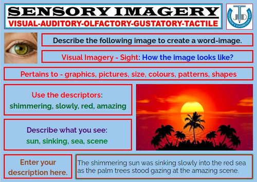 SENSORY IMAGERY: 60 BOOM CARDS | Teaching Resources
