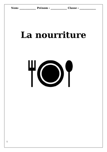 French food lessons | Teaching Resources