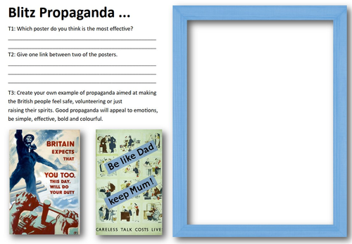 WW2 Home Front - The Blitz | Teaching Resources