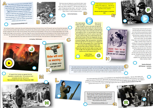 WW2 Home Front - The Blitz | Teaching Resources