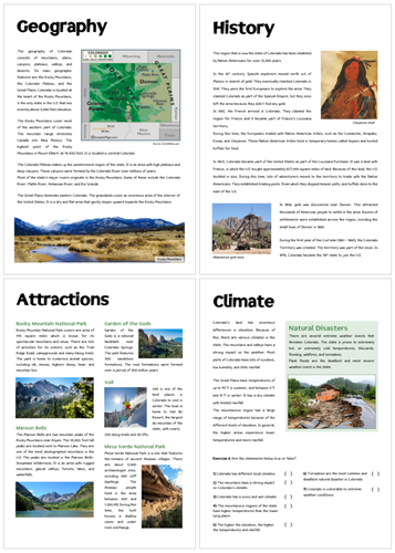 Colorado | Teaching Resources