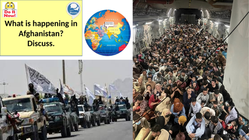 Afghanistan Taliban Assembly Tutor Time PSHE Citizenship September 2021 ...