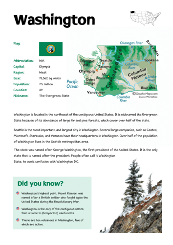 Washington | Teaching Resources