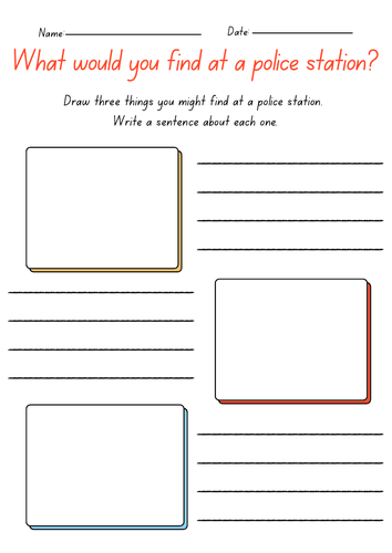 At the Police Station | Teaching Resources