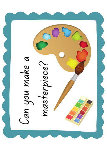 Can you make a masterpiece? | Teaching Resources