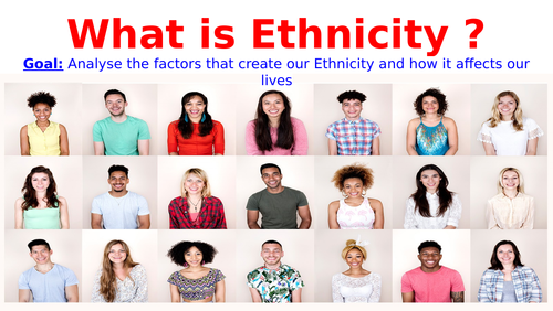 What is ethnicity? Lesson | Teaching Resources