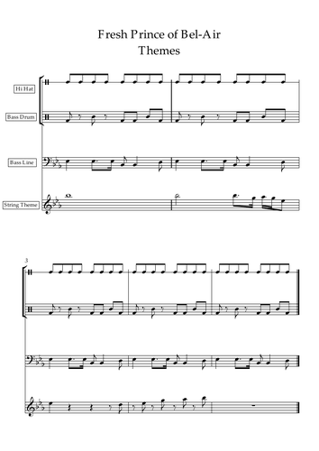 Fresh Prince of Bel Air Theme | Teaching Resources