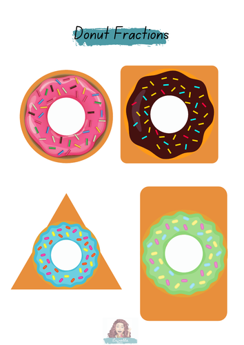 Donut Fractions | Teaching Resources