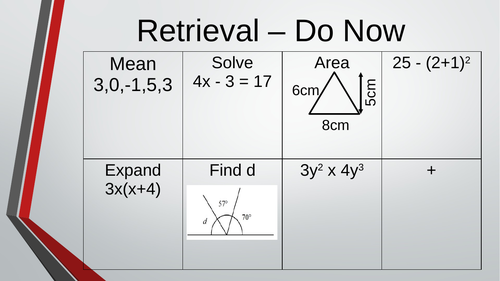 EdExcel GCSE Foundation Unit 9 - Graphs | Teaching Resources