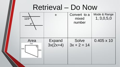 EdExcel GCSE Foundation Unit 9 - Graphs | Teaching Resources