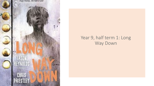 Long Way Down Jason Reynolds sow, booklet and knowledge organiser ...