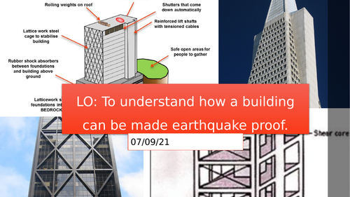 GCSE Earthquakes AQA BOOKLET | Teaching Resources