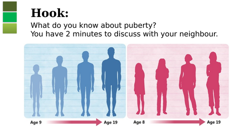 Puberty and personal hygiene PSHE RSE for Year 7 and 8 GIRLS free ...