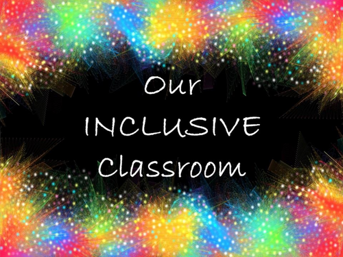 Bulletin Board - Our Inclusive Classroom | Teaching Resources