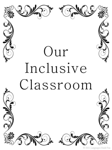 Bulletin Board - Creating an Inclusive Classroom | Teaching Resources
