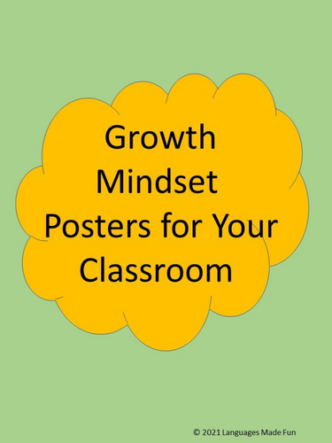 Growth Mindset Classroom Posters | Teaching Resources
