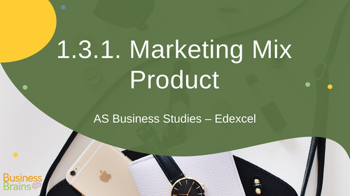 Product Lesson Marketing Mix AS Business | Teaching Resources