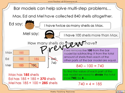 Multi-step Addition and Subtraction Problems - Year 5 | Teaching Resources