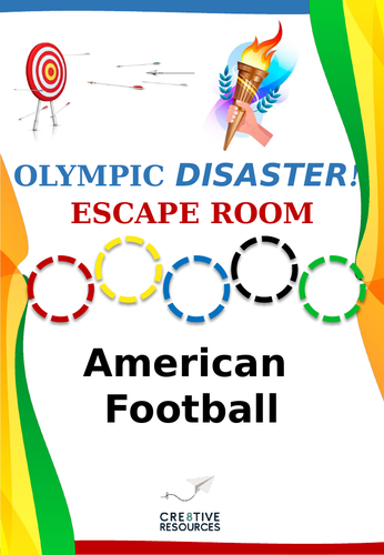 American Football Escape Room | Teaching Resources
