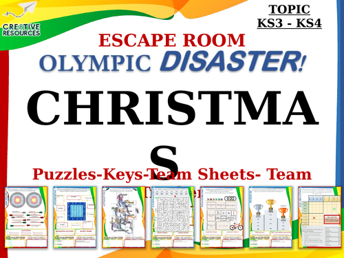 Christmas Escape Room | Teaching Resources
