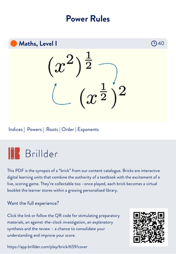 Power Rules | Teaching Resources