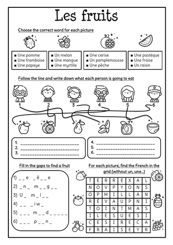 French food | Teaching Resources