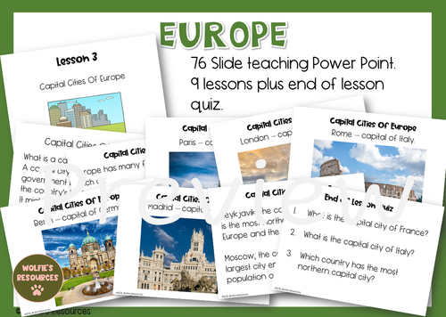 Europe KS2 | Teaching Resources