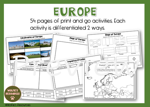 Europe KS2 | Teaching Resources