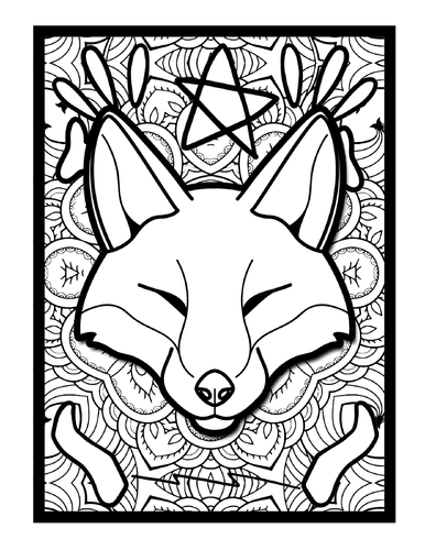 Animals Mindfulness Mandala Colouring Pages, Printable Colouring Sheets ...