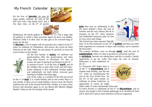 French starter pack | Teaching Resources